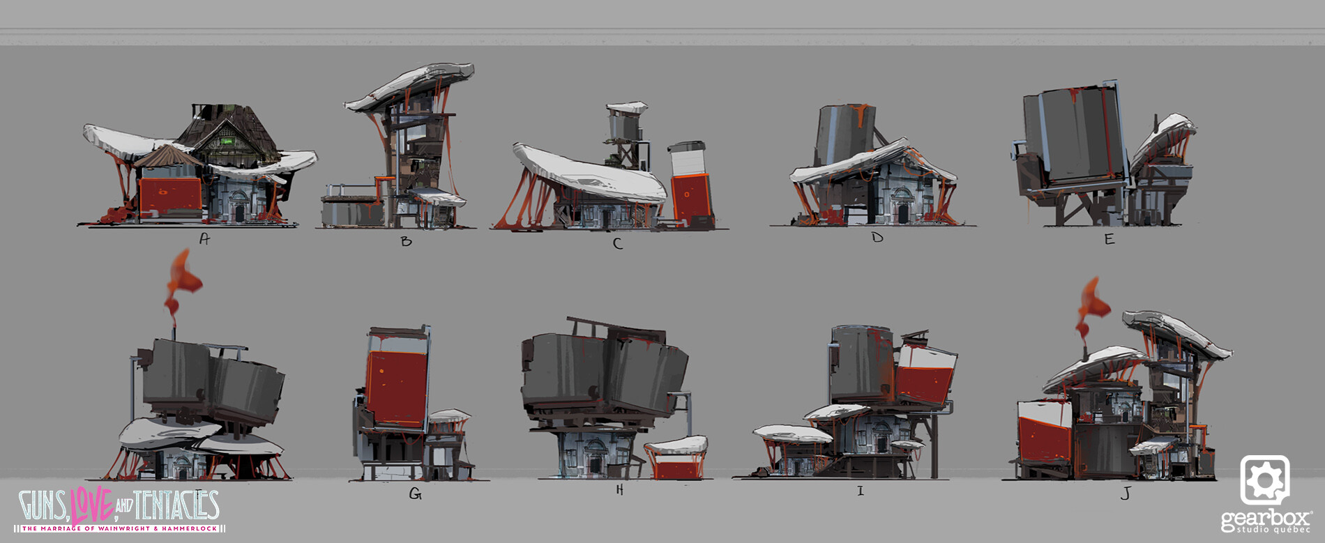 David Fortin | Concept artist - Borderlands 3: Guns, Love & Tentacles