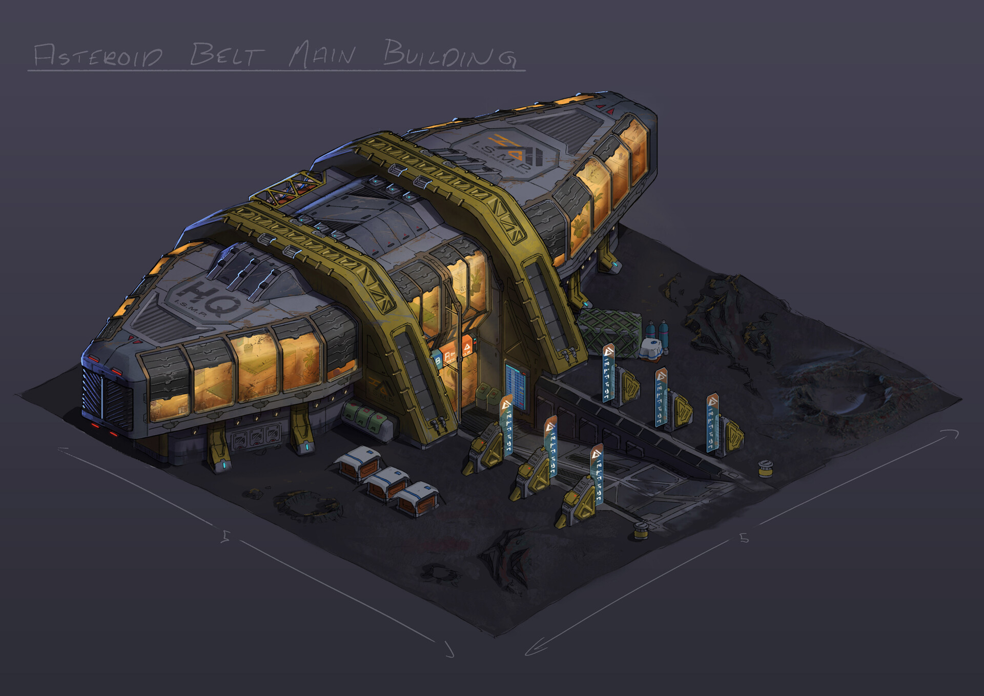 asteroid belt project