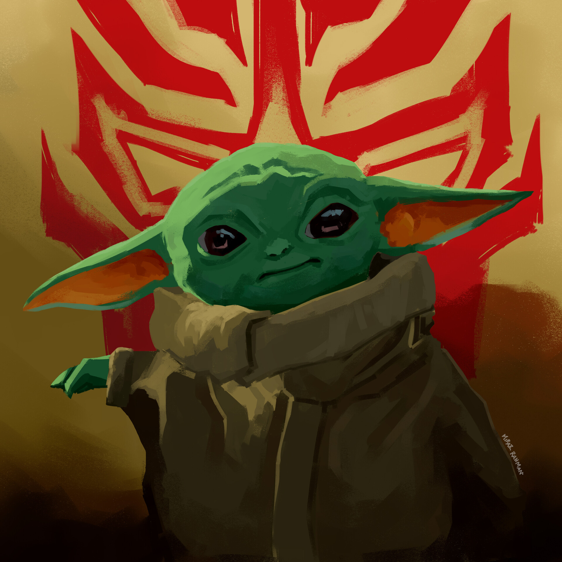 ArtStation - Baby Yoda