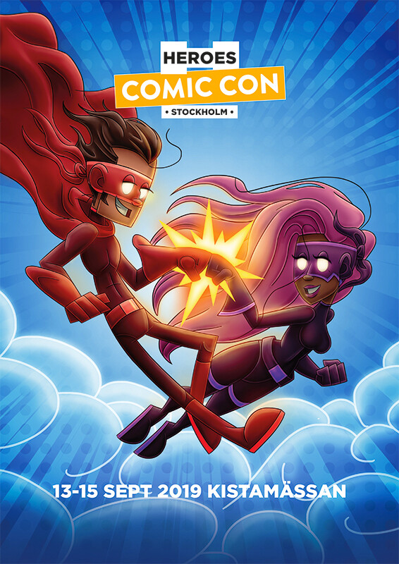 ArtStation - Comic Con Stockholm 2019 Official Poster