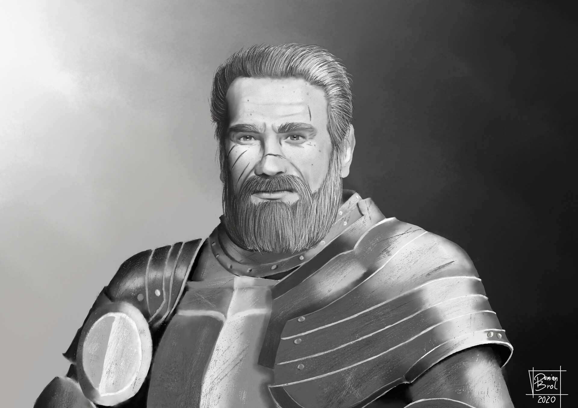 ArtStation - Old Knight