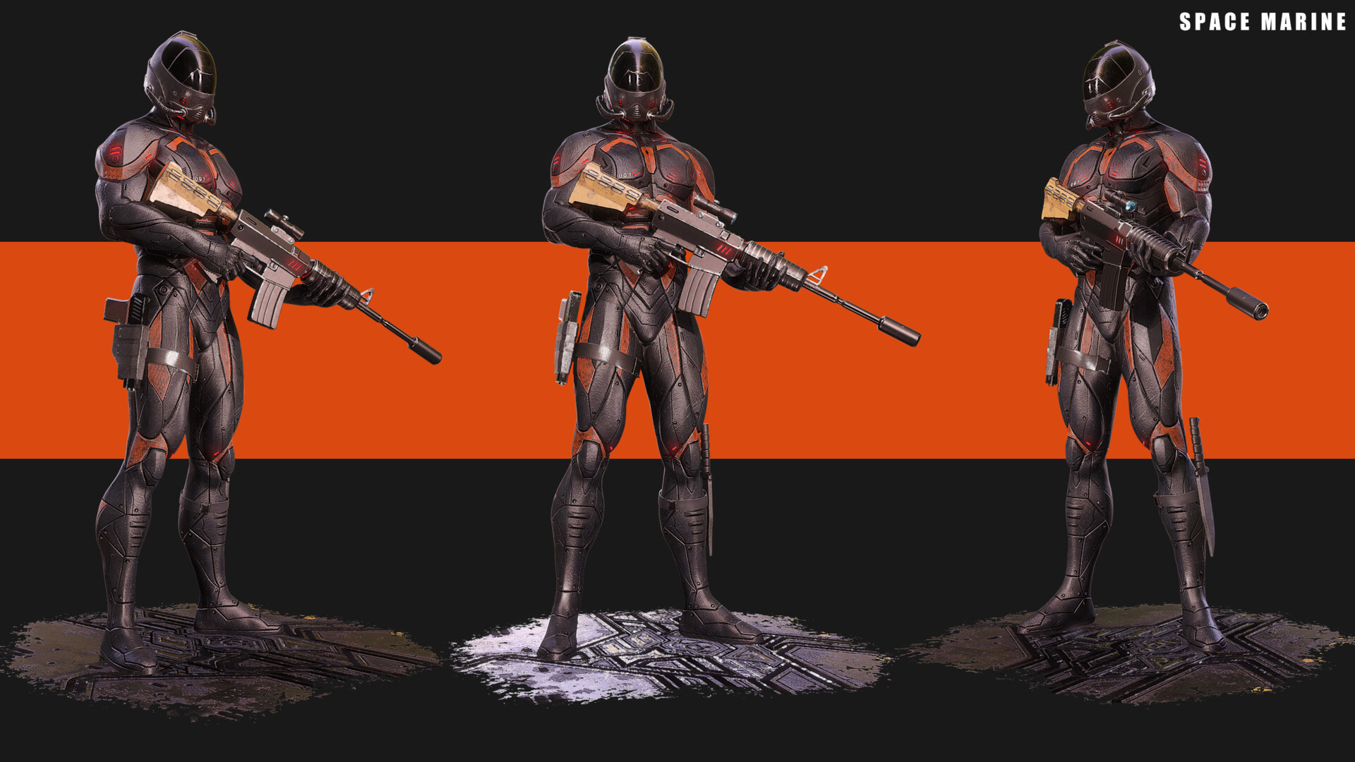 ArtStation - SPACE MARINE