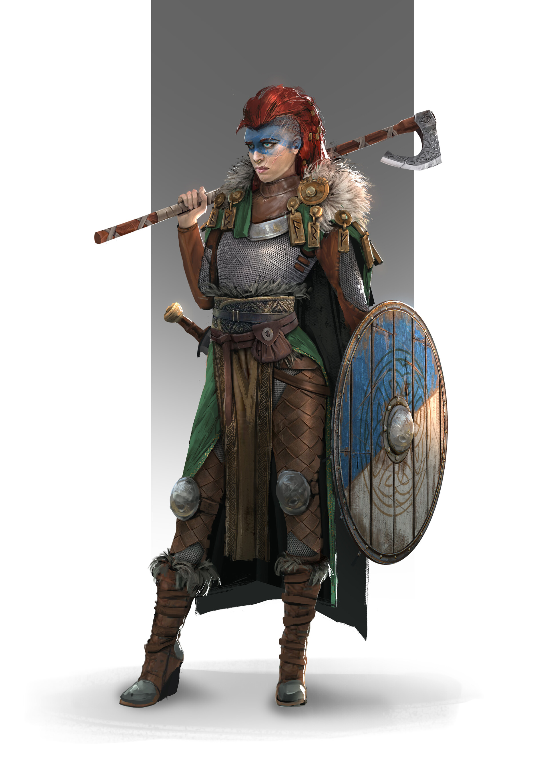 ArtStation - Viking Girl