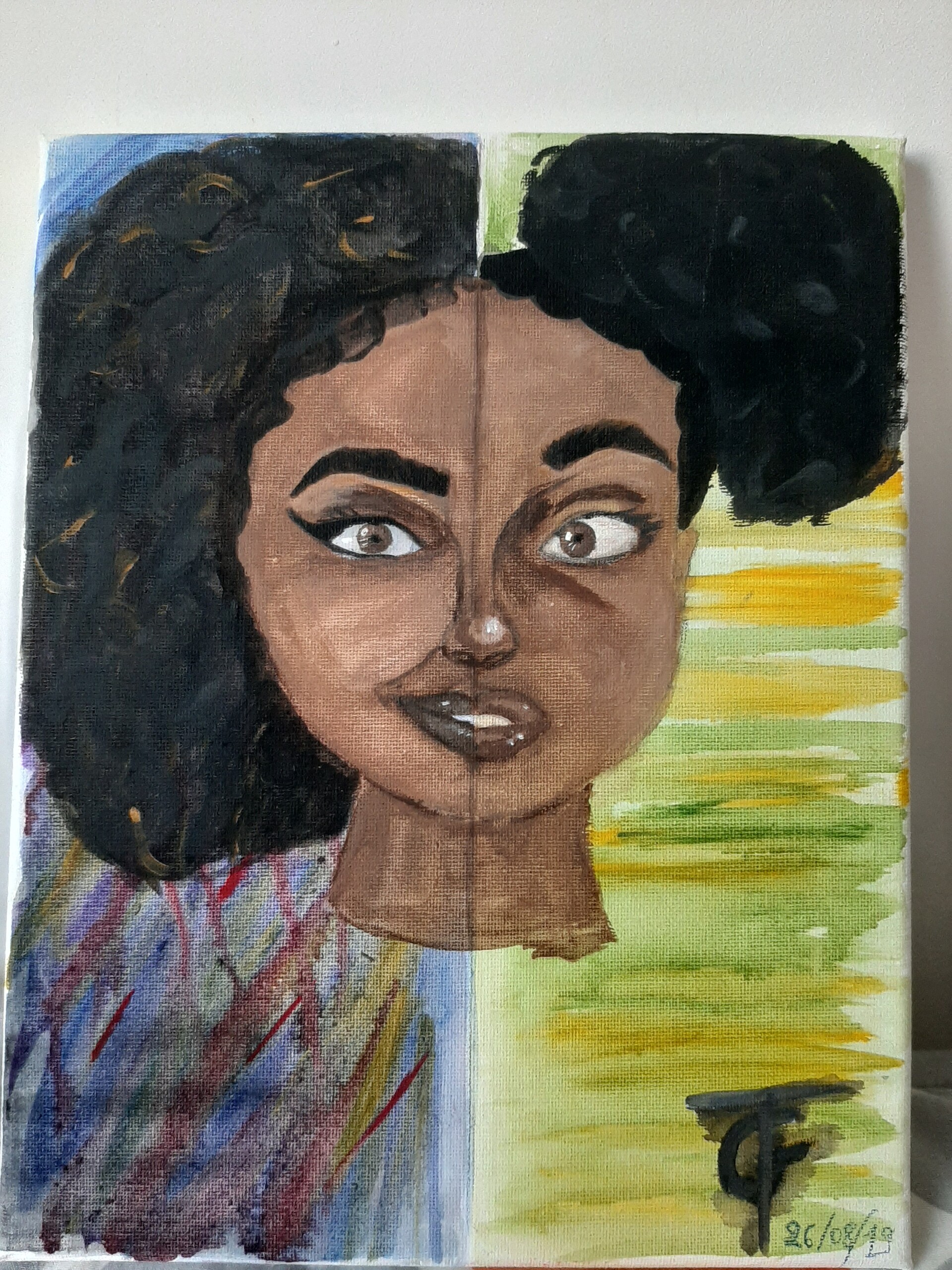 ArtStation - Half face - Grow up