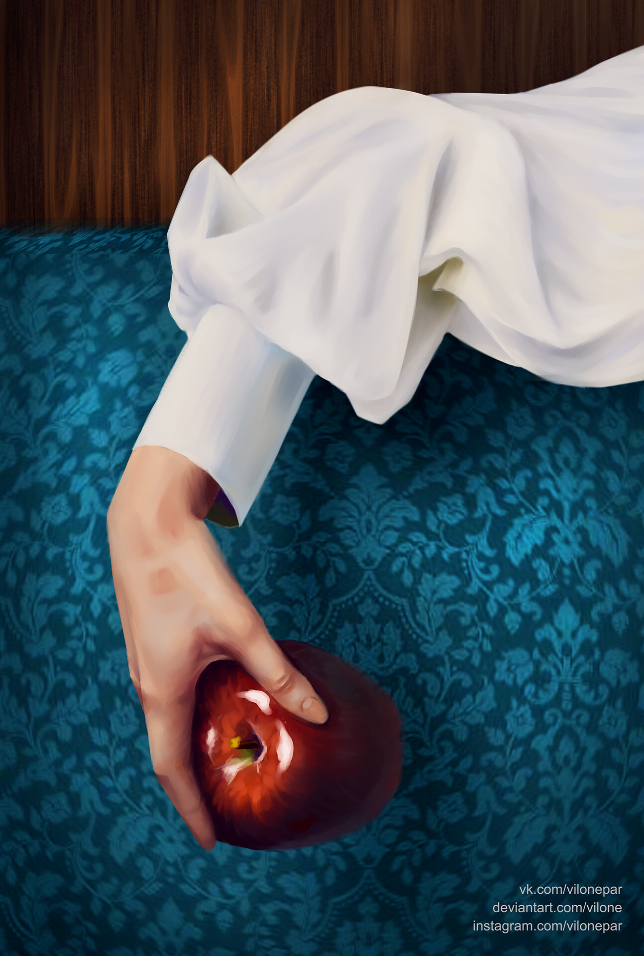 ArtStation - Red apple