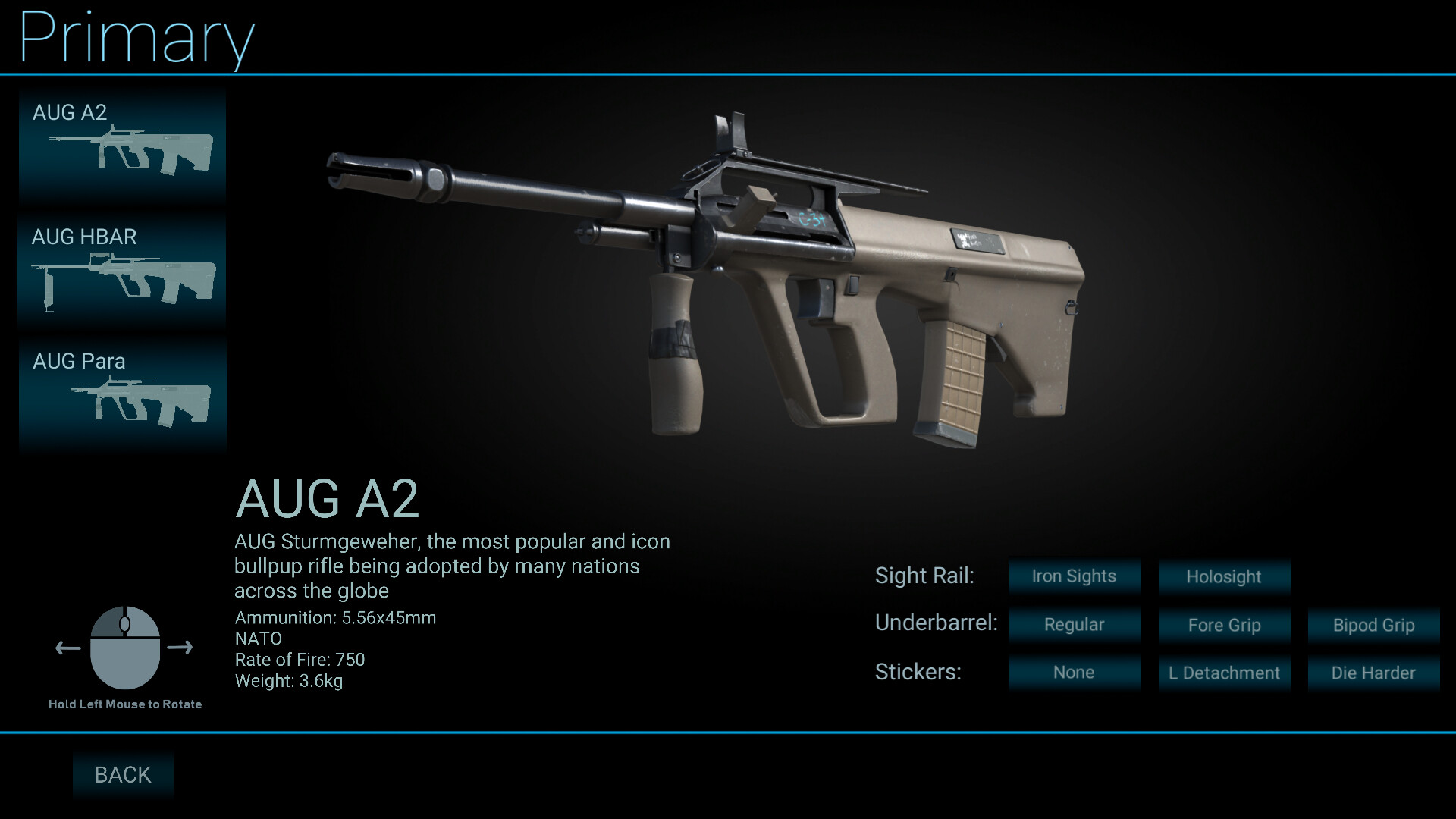 Cameron Torrie - Weapons Menu Final Major Project Year 3