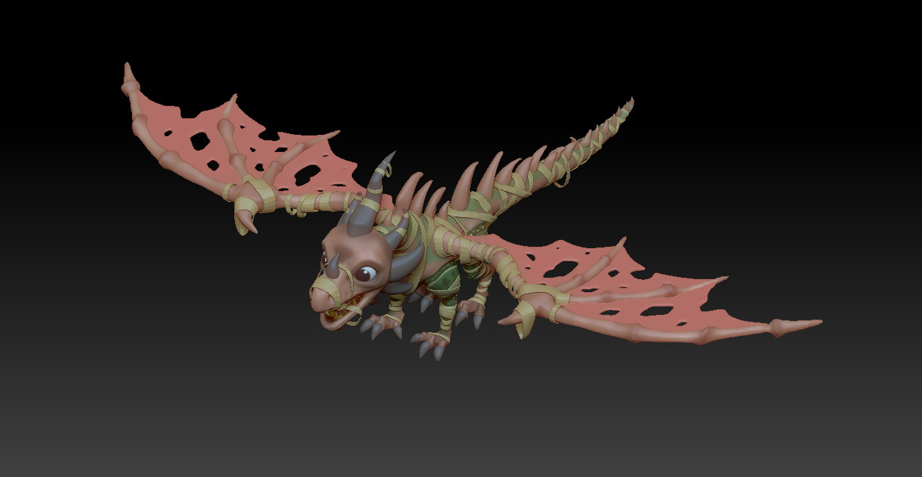 ArtStation - MUMMY DRAGON