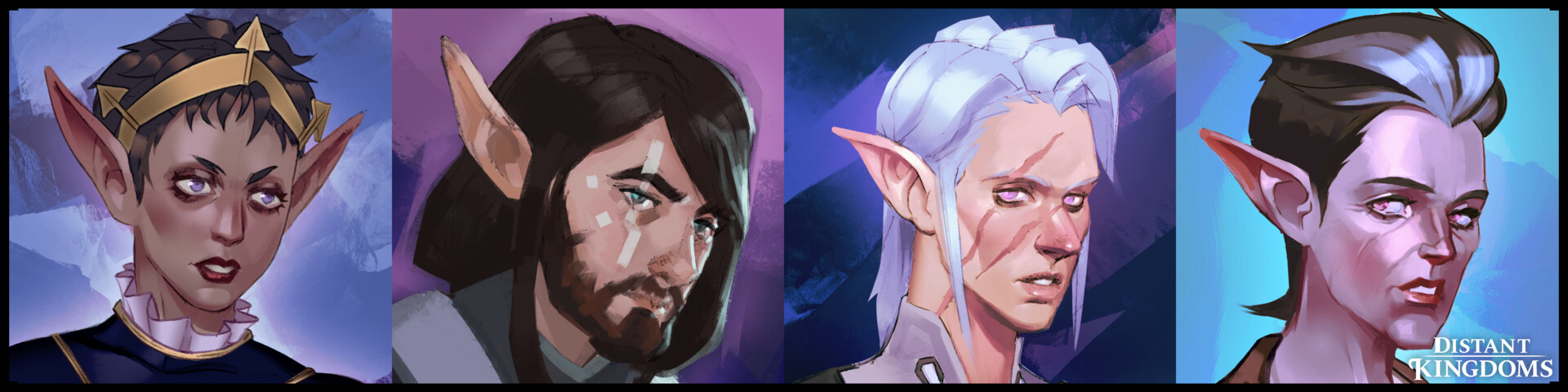 Alexander Scott - Distant Kingdoms - Adventurer Portraits