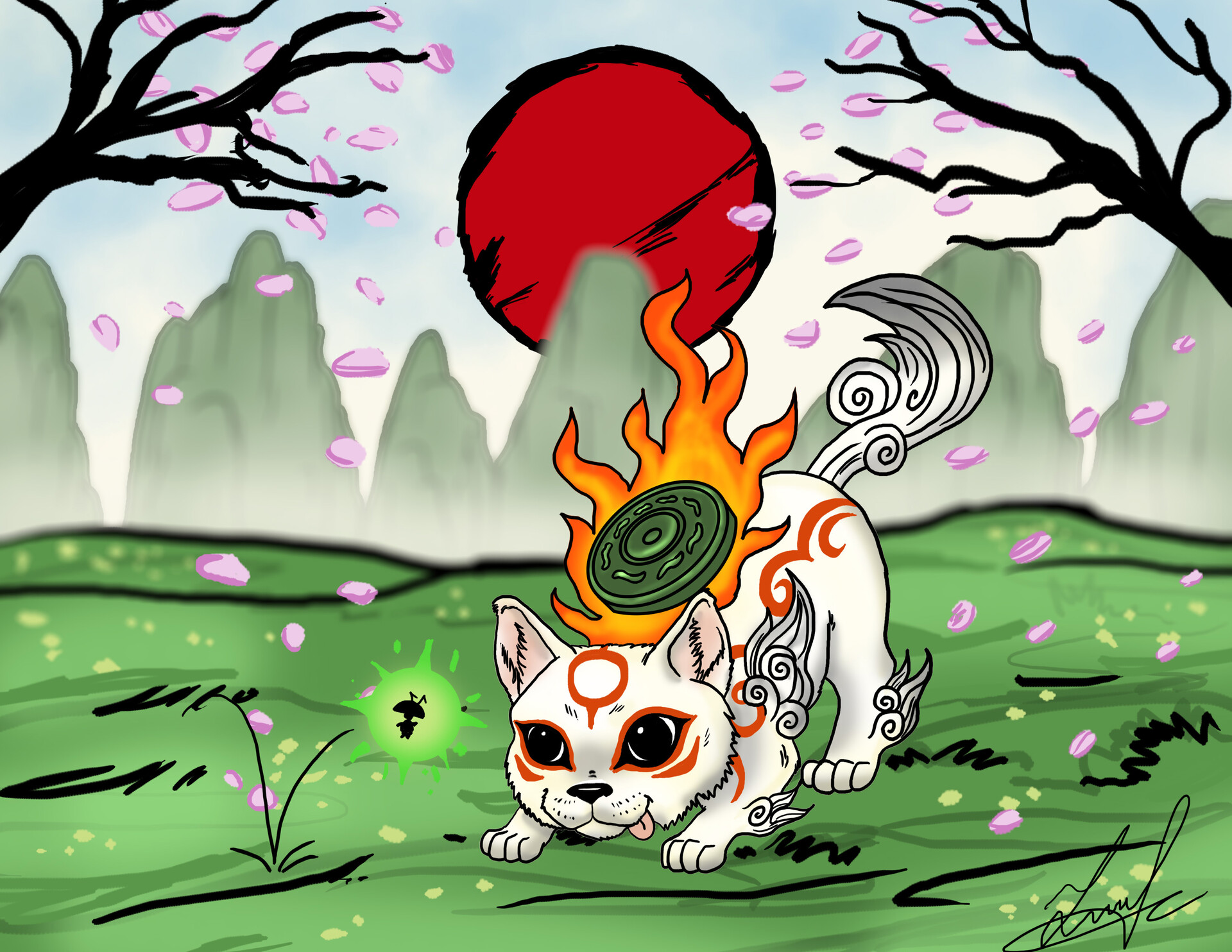 ArtStation - Chibi Okami