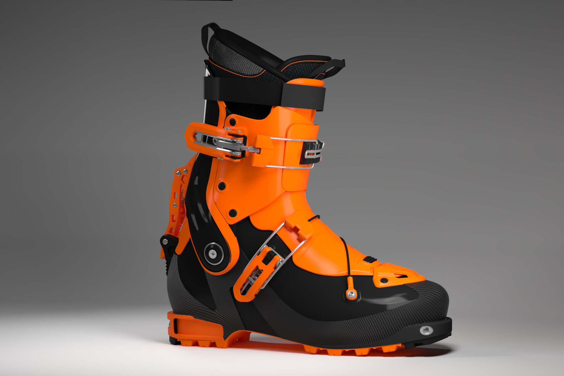 ArtStation - Product Visualization of a Ski Boot