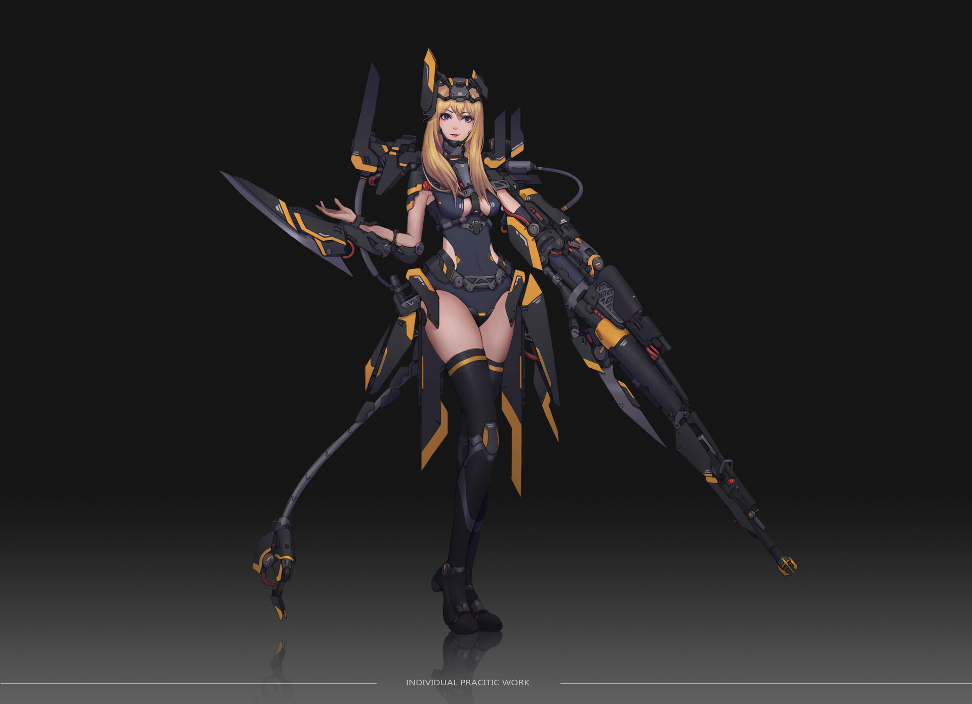 ArtStation - mechanical girl