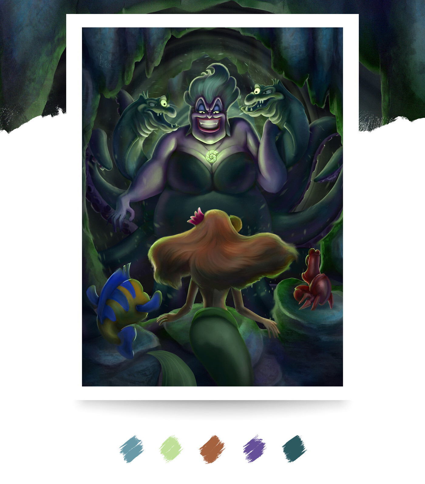 ArtStation - Disney Villain - Ursula