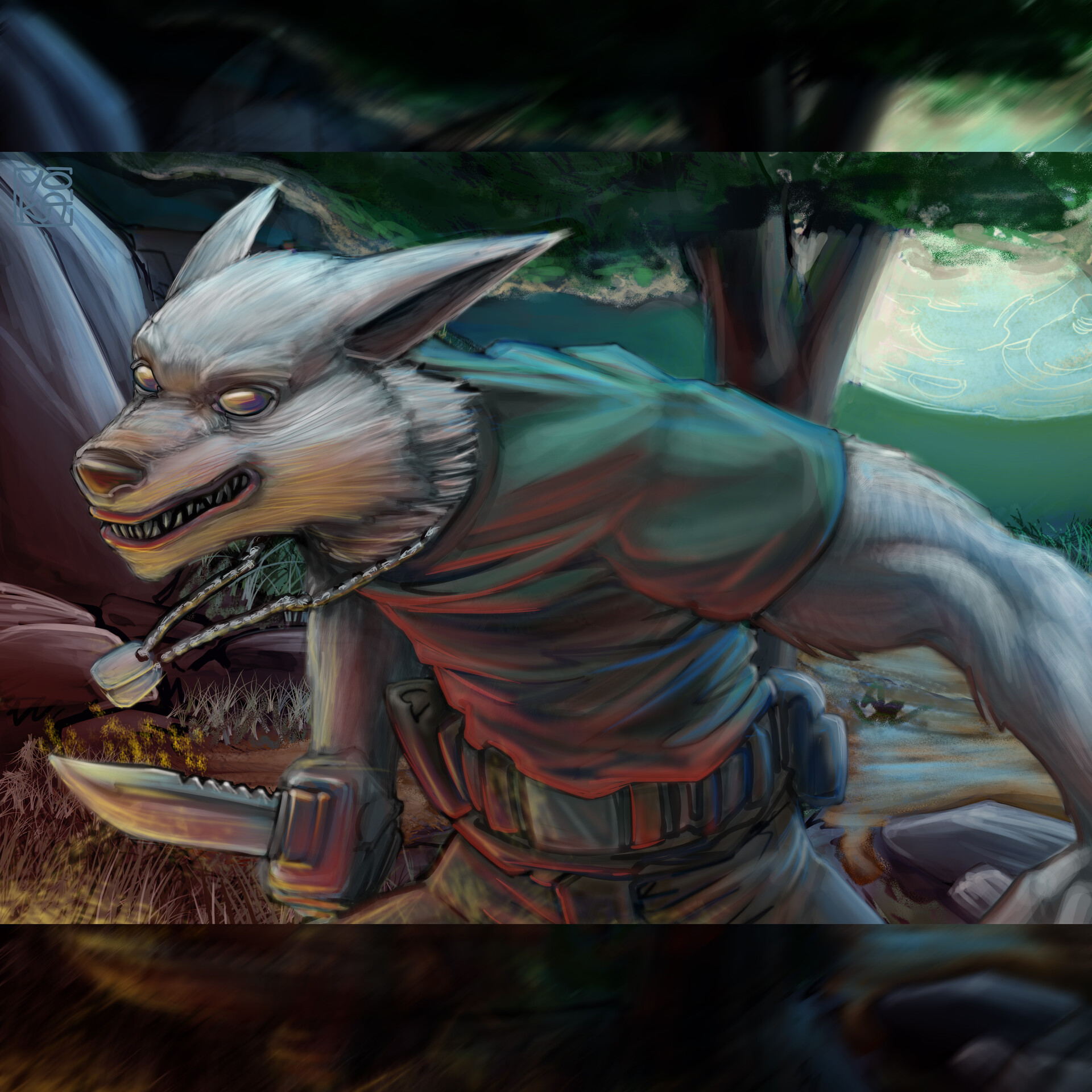 ArtStation - Bad moon