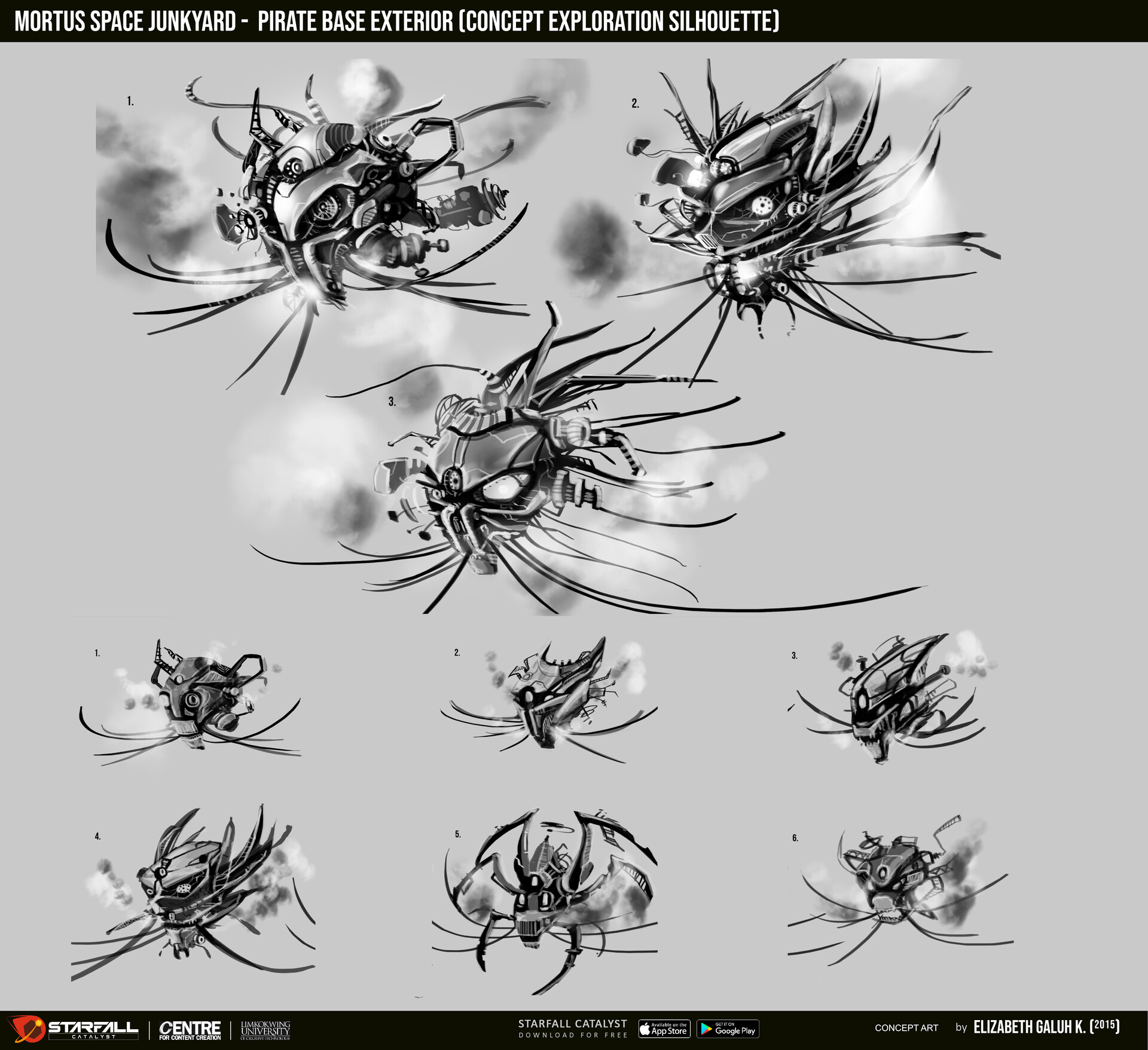 Elizabeth Galuh K (elgaluhk) - STARFALL CATALYST: Space Pirate Ship ...