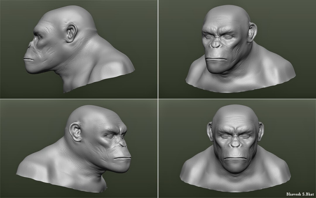 ArtStation - Rise of the Planet of the Apes