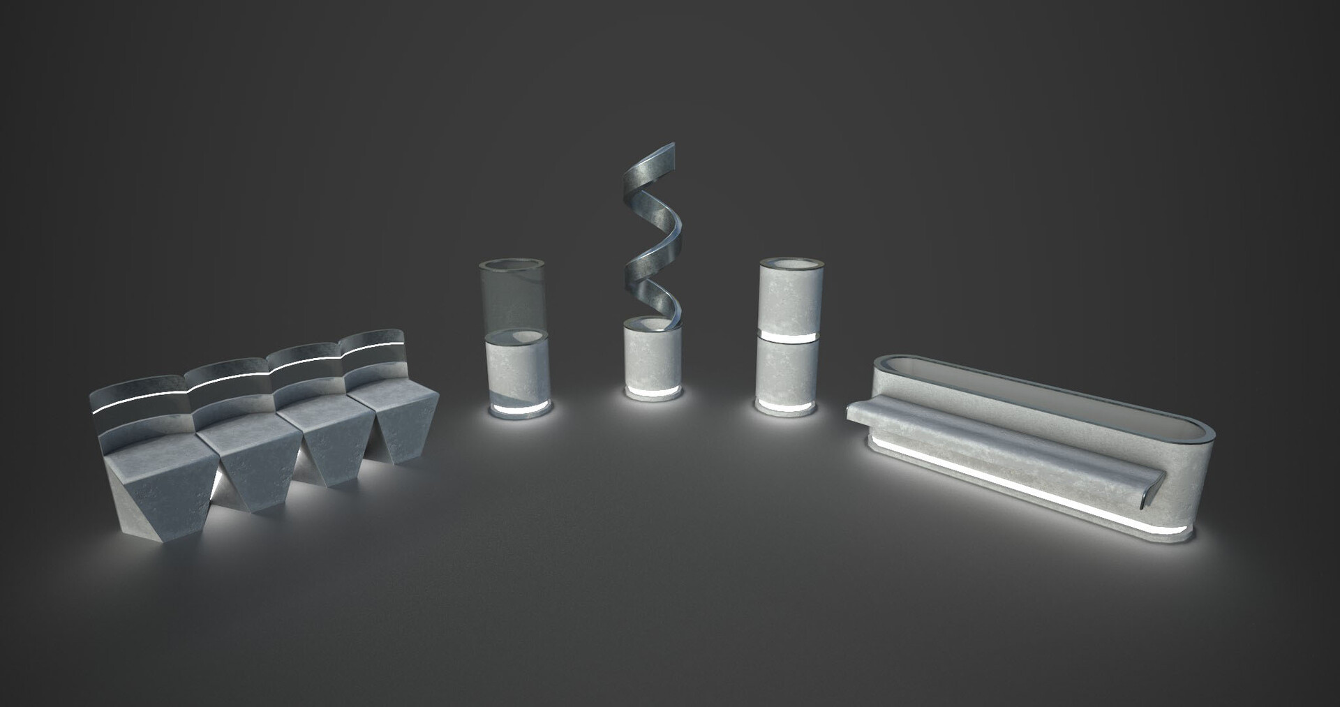 Francisco Javier Tatay - Futuristic Benchs