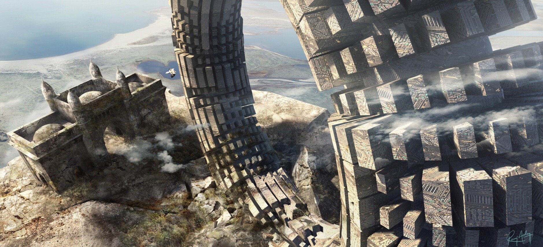 ArtStation - Digital Matte Painting ‘The Apocalypse’.