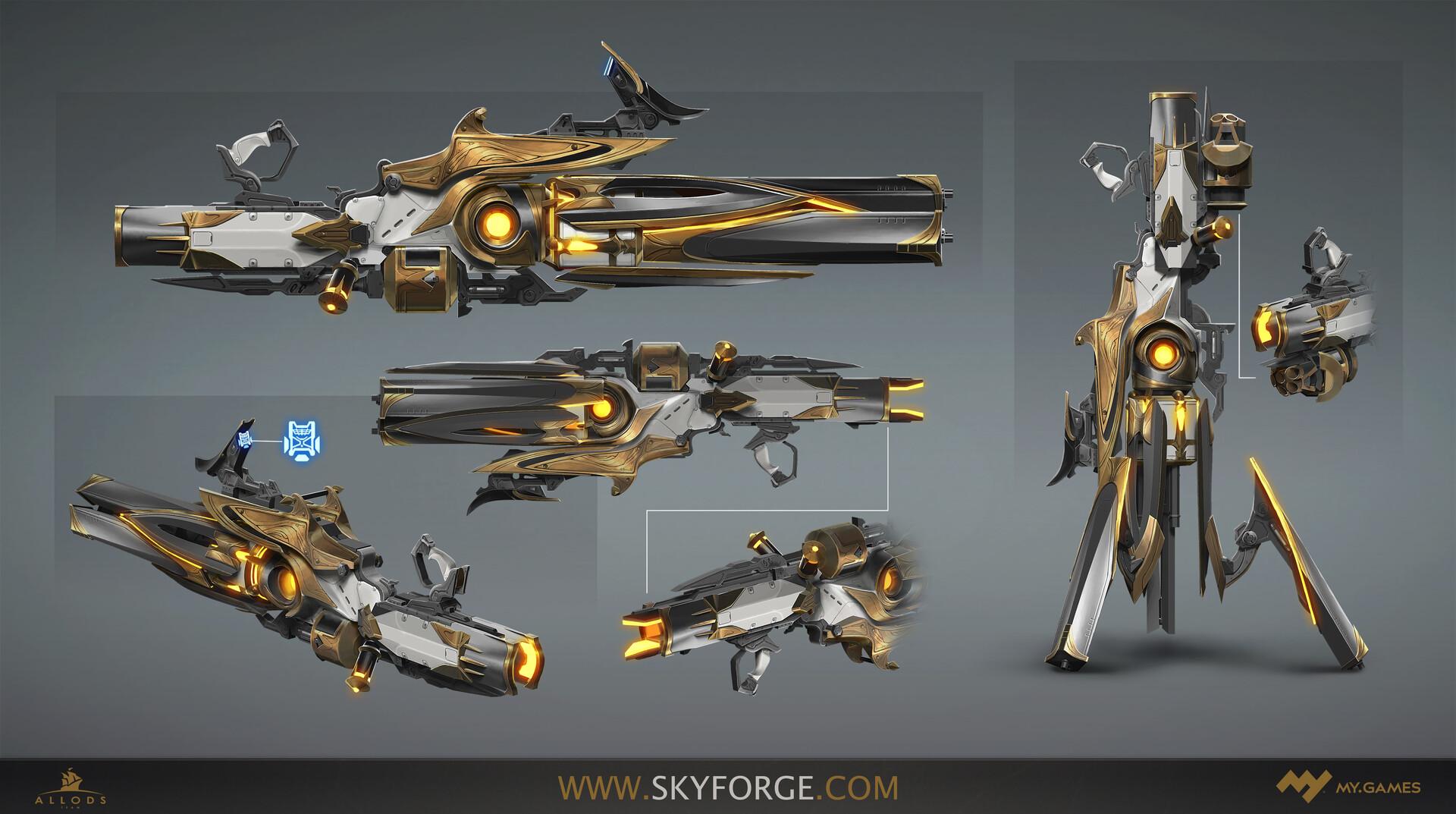 ArtStation - Legendary gatling gun