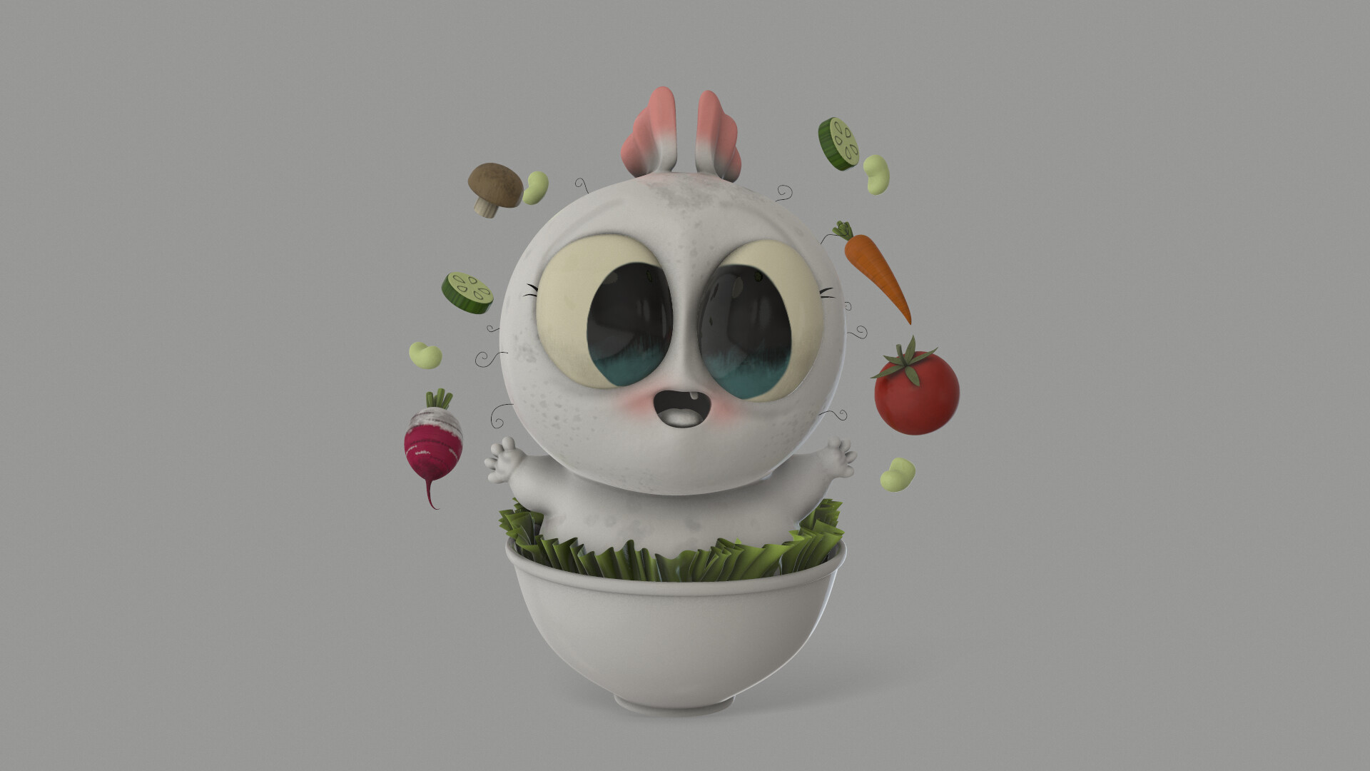 ArtStation - Salad Monster