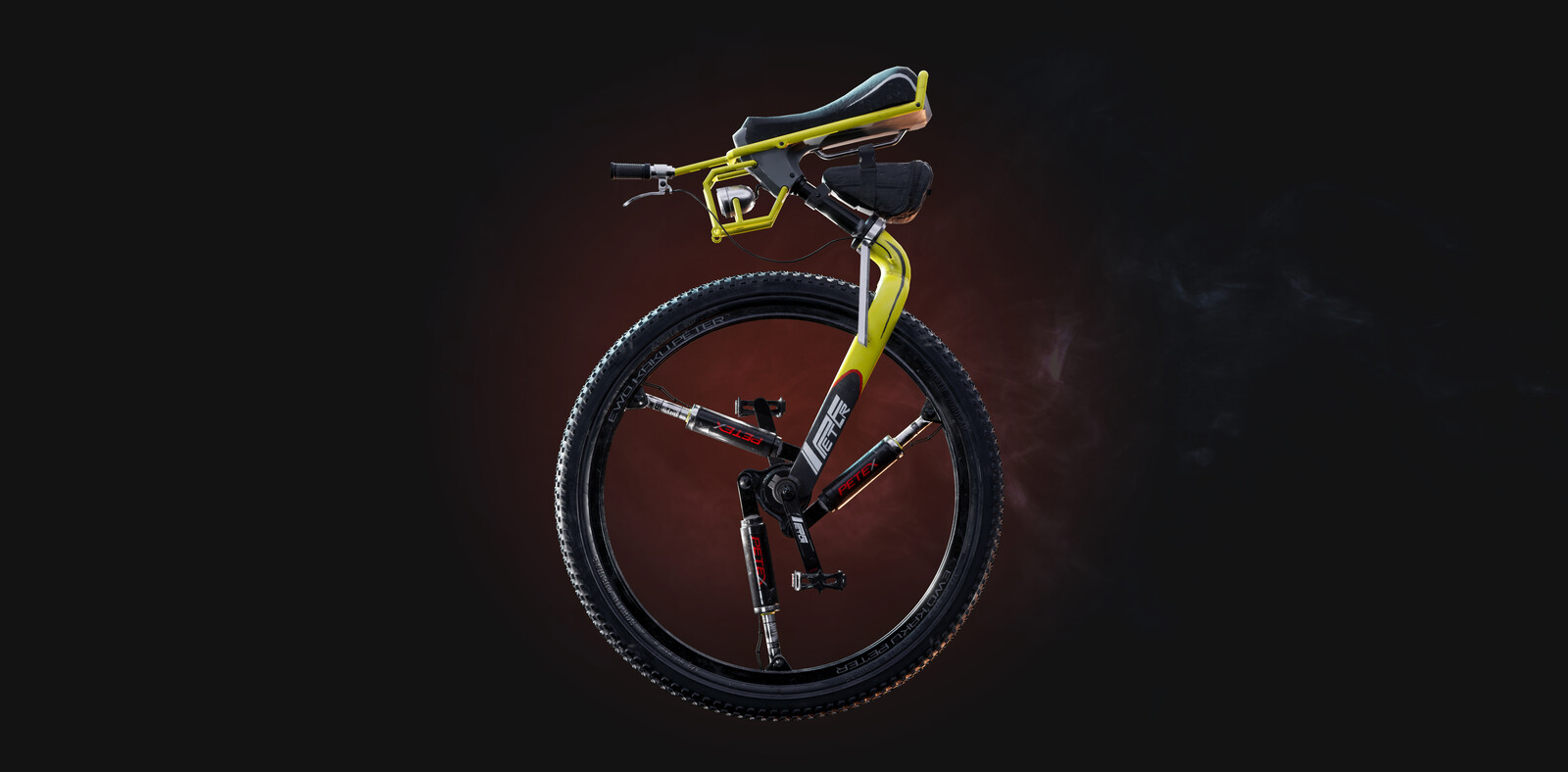 Yinuo Chen - Unicycle Gameready Prop