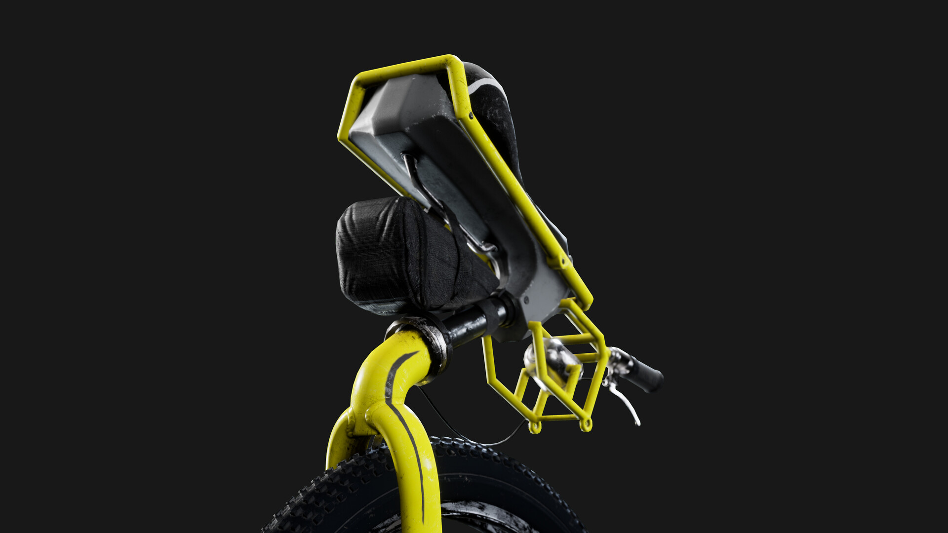 Yinuo Chen - Unicycle Gameready Prop