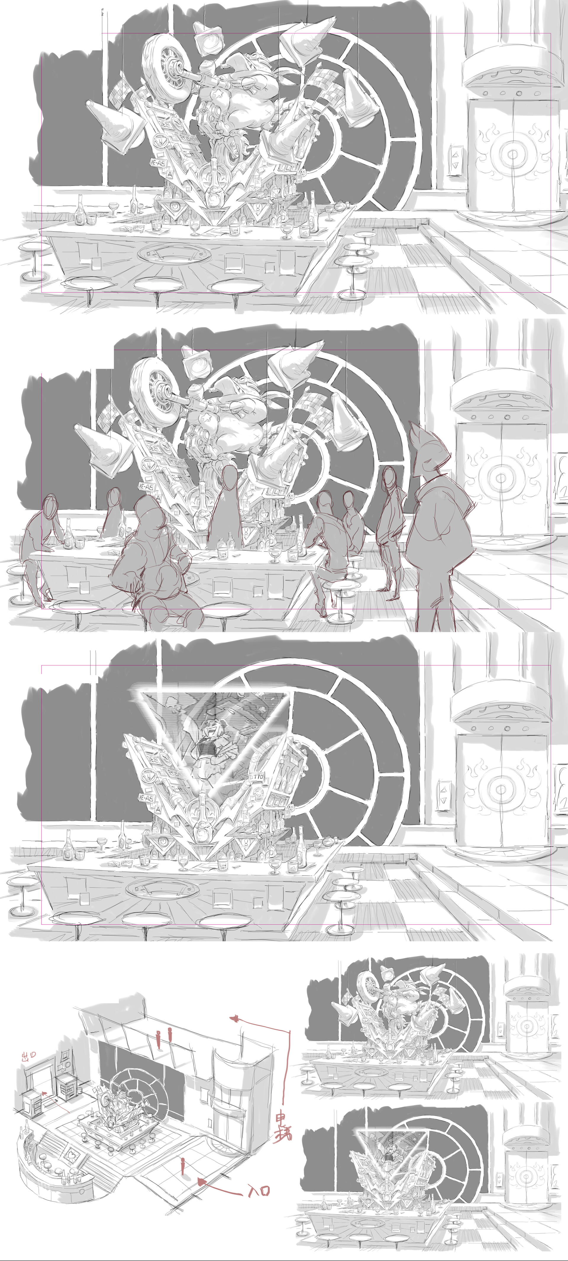 ArtStation - Layout design