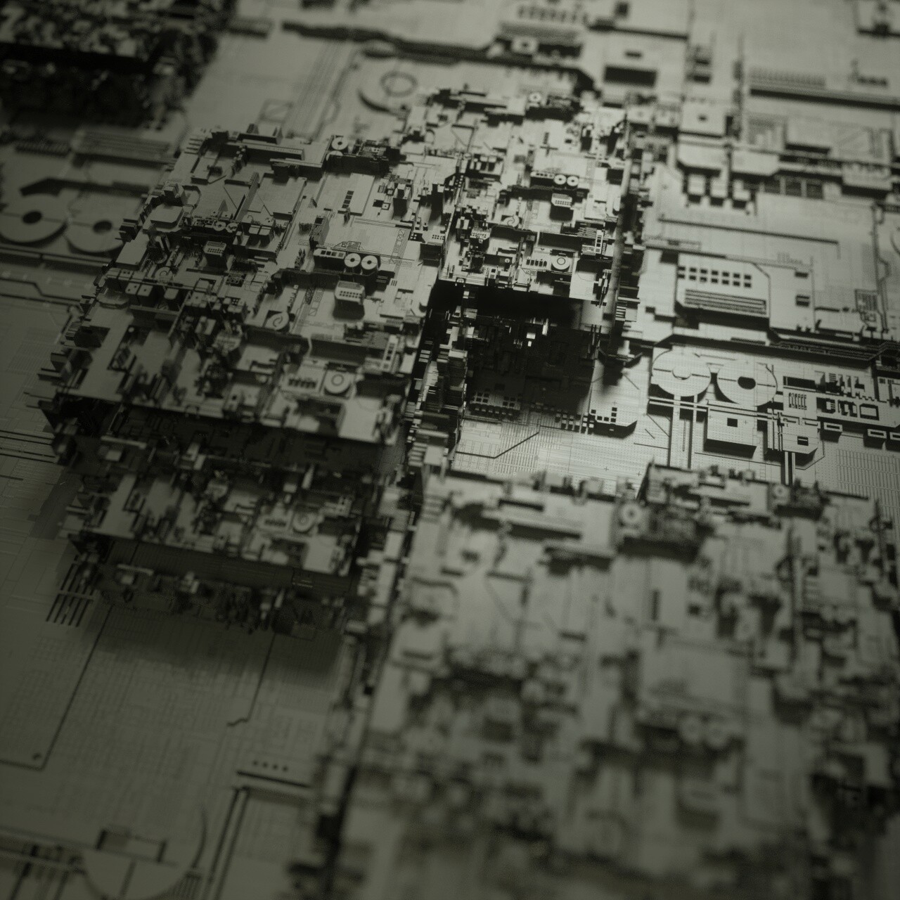 ArtStation - technical pattern