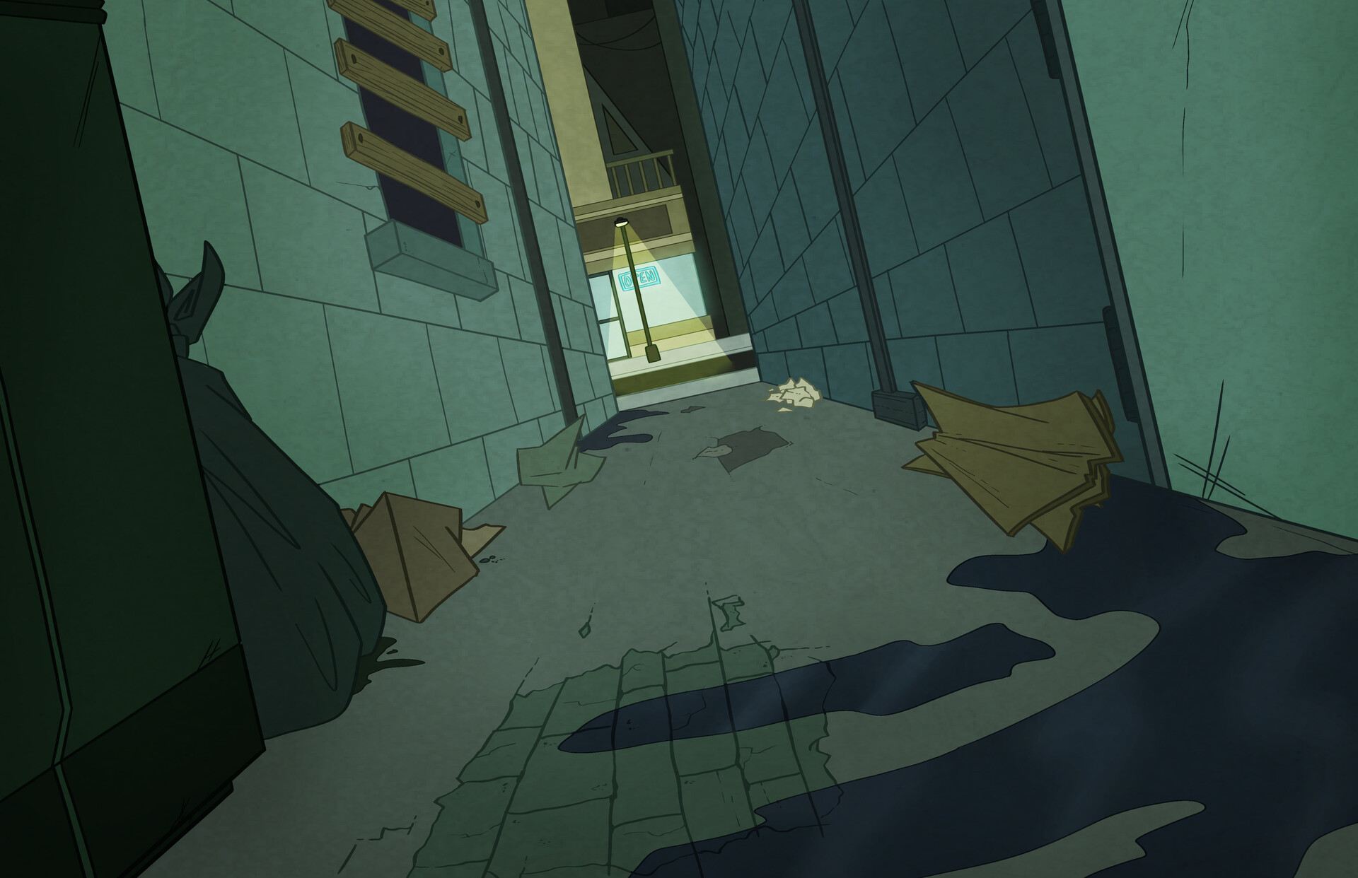 Sarah Ling - The Syndicate- Concept Art