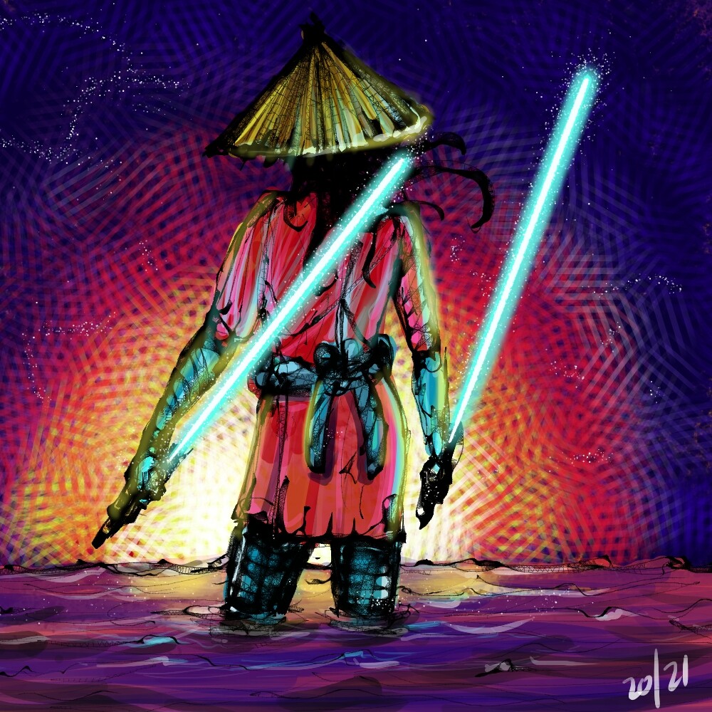 Clinton Jones - Lock down art challenge