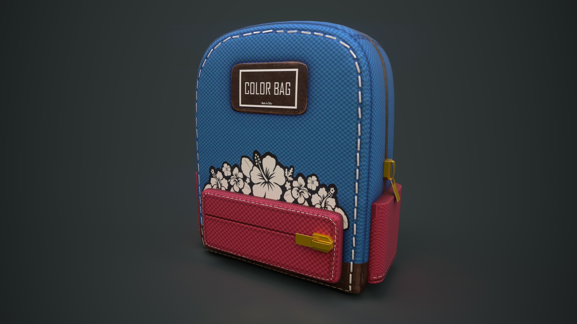 ArtStation - School Backpack