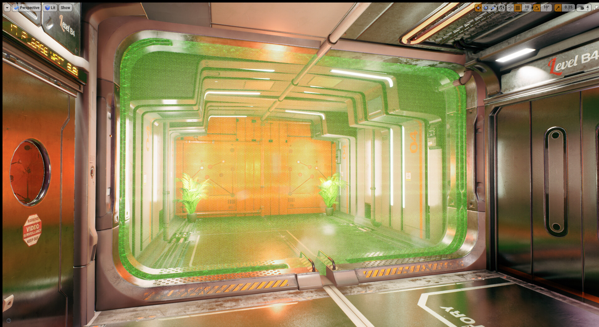 Pete Leonard - UE4 - Forcefields - Materials/Shaders