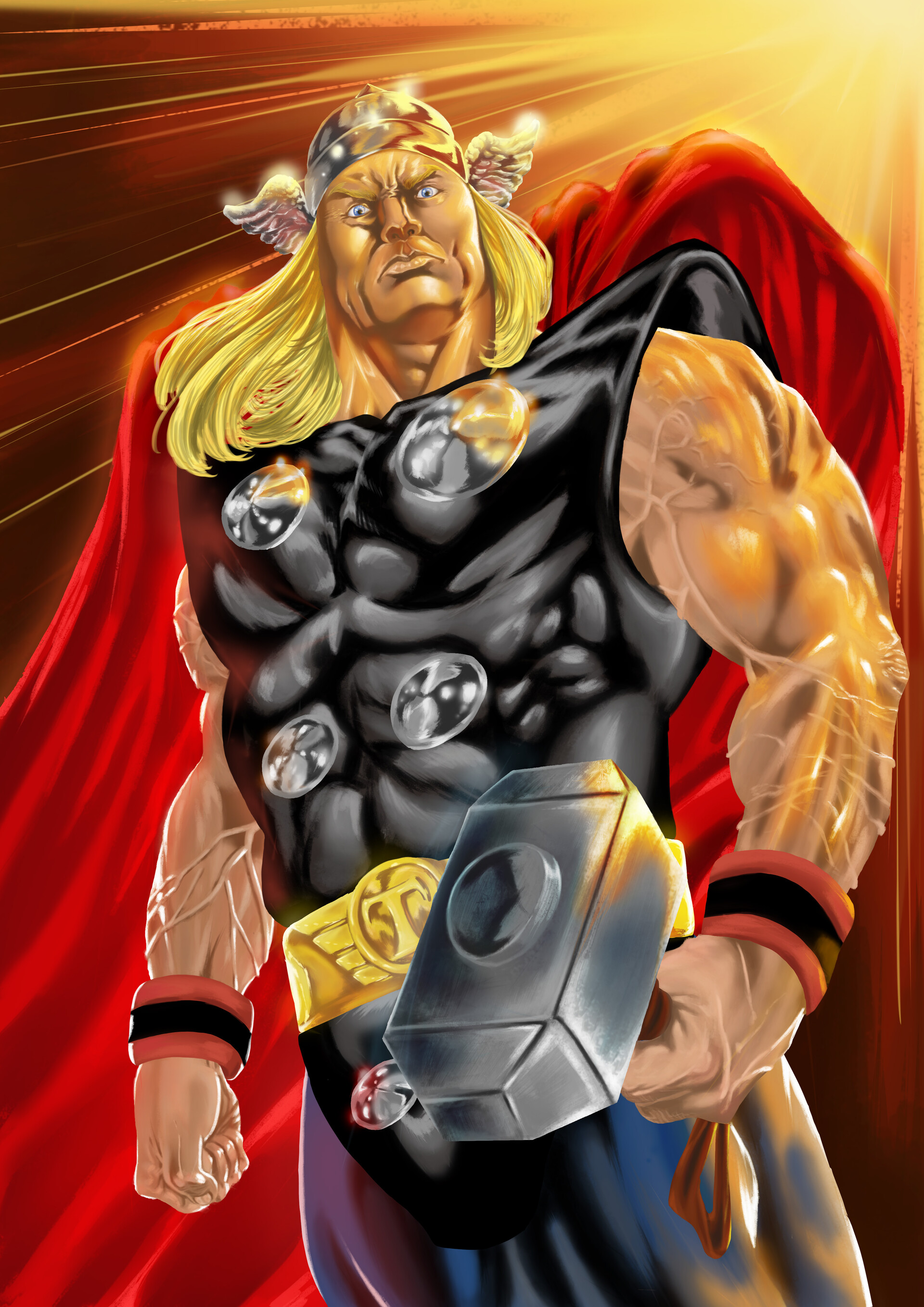 ArtStation - The Mighty Thor