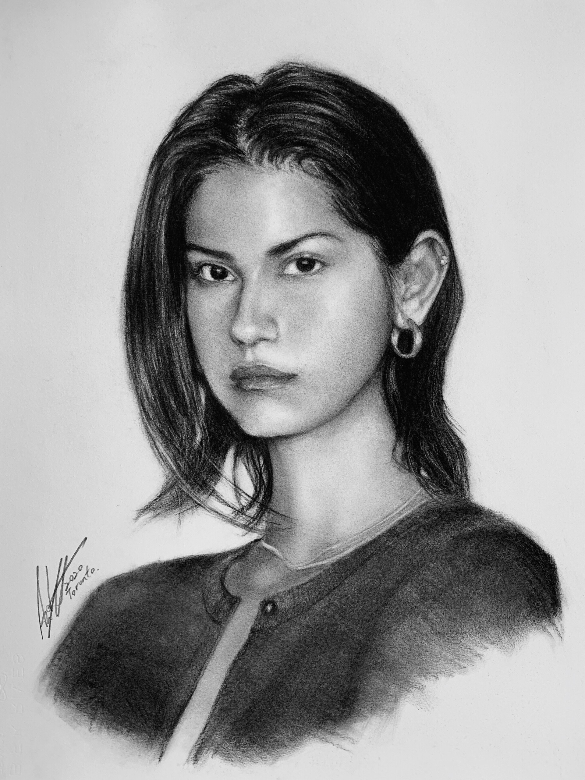 ArtStation - Female portrait practice