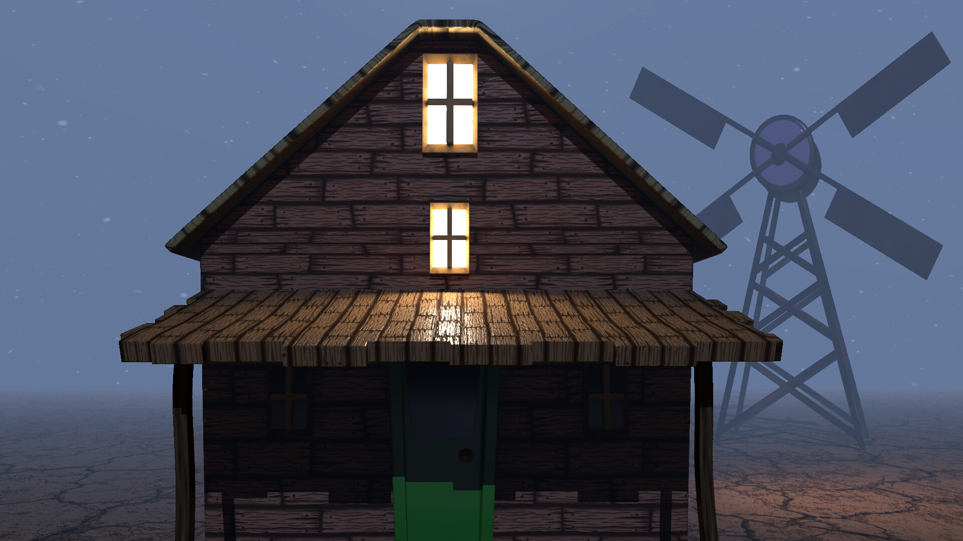 Courage The Cowardly Dog House Wallpaper