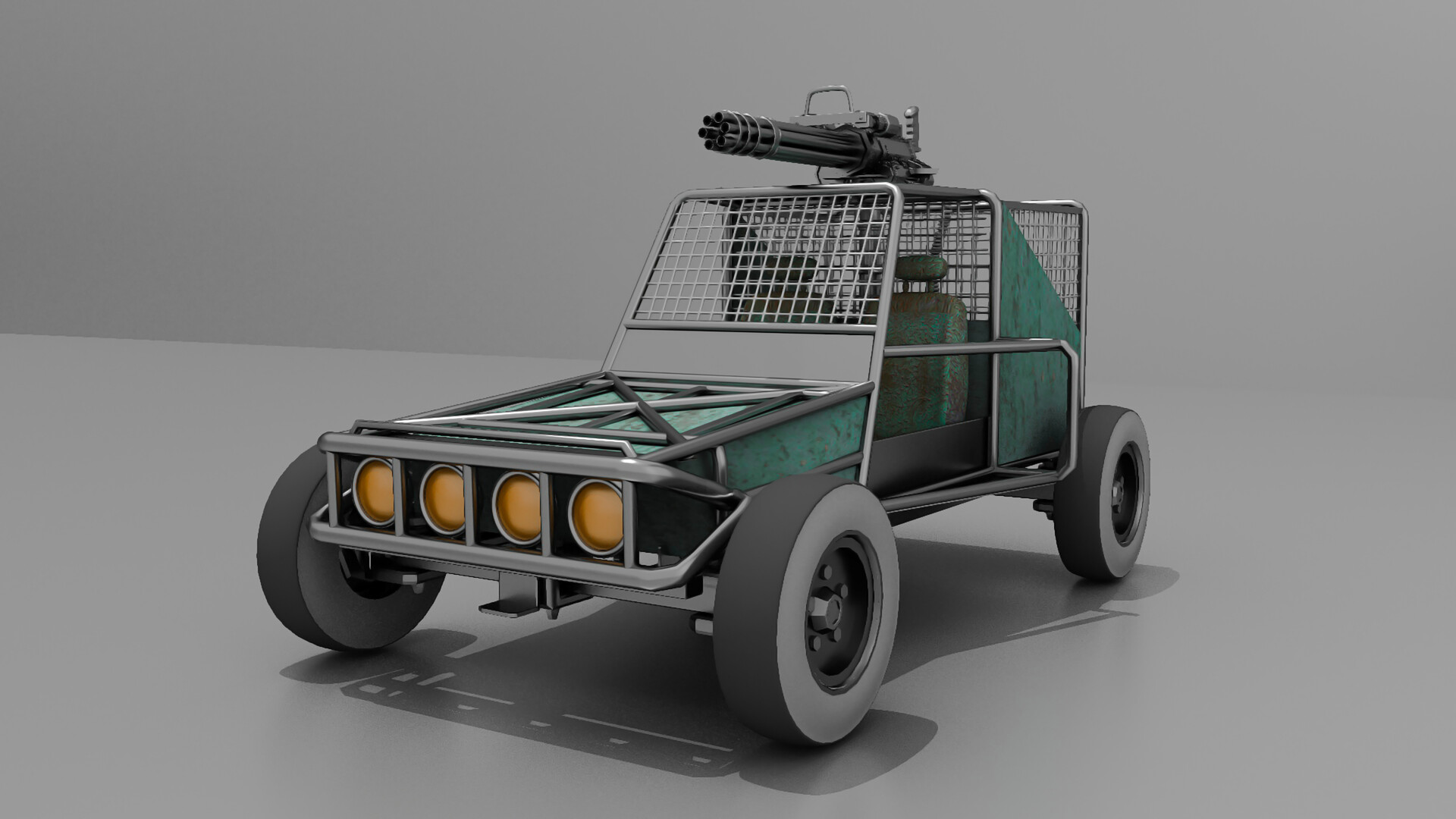 ArtStation - 3D Buggy Modeling
