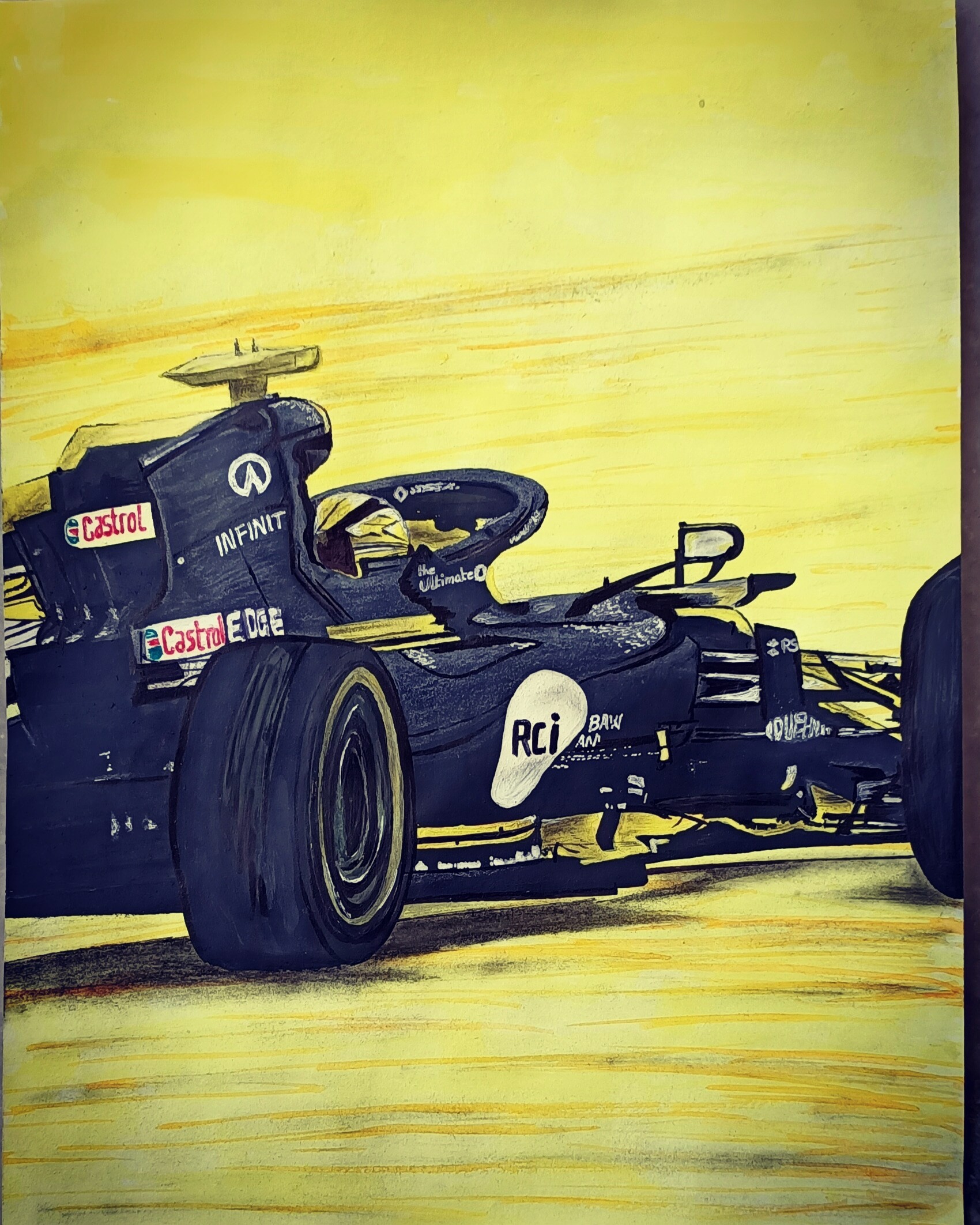 ArtStation - F1 racing..