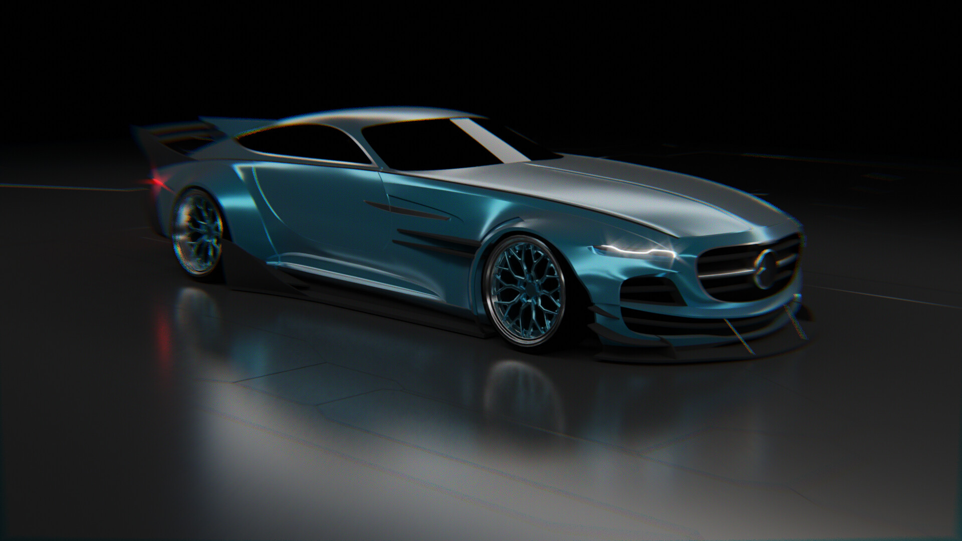ArtStation - Mercedes Maybach 6 Widebody