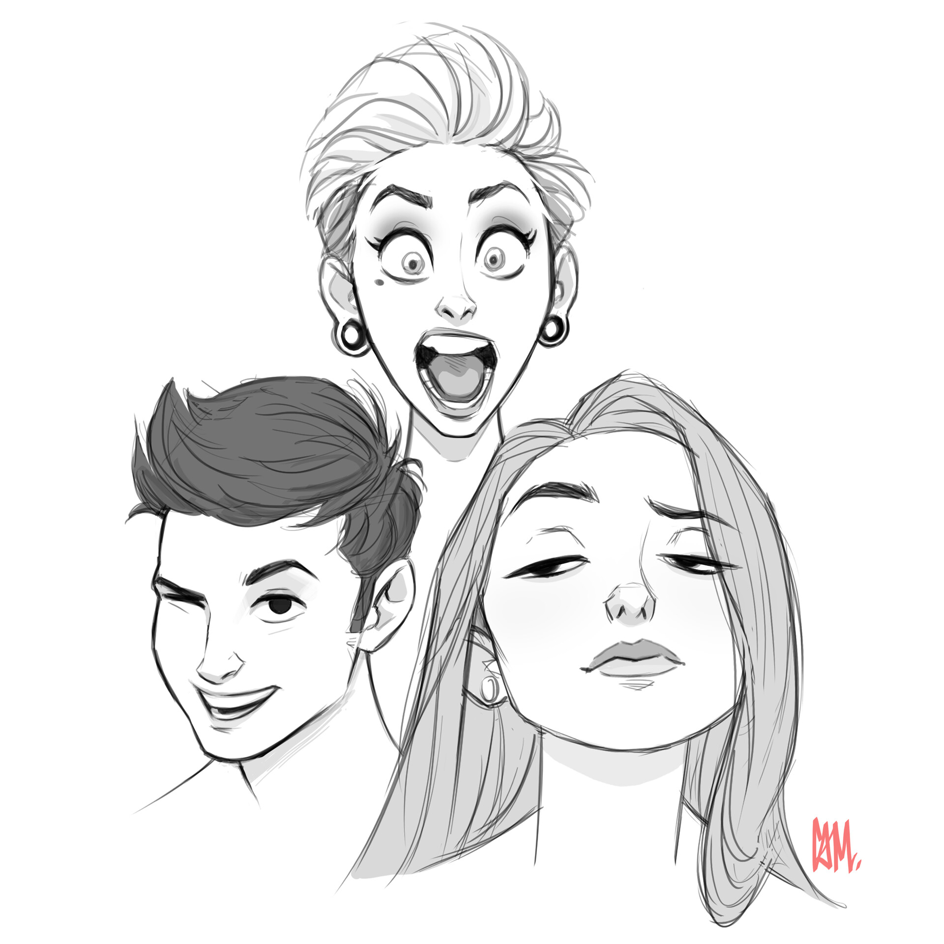 Cameron Mark - Sketch Dump 6