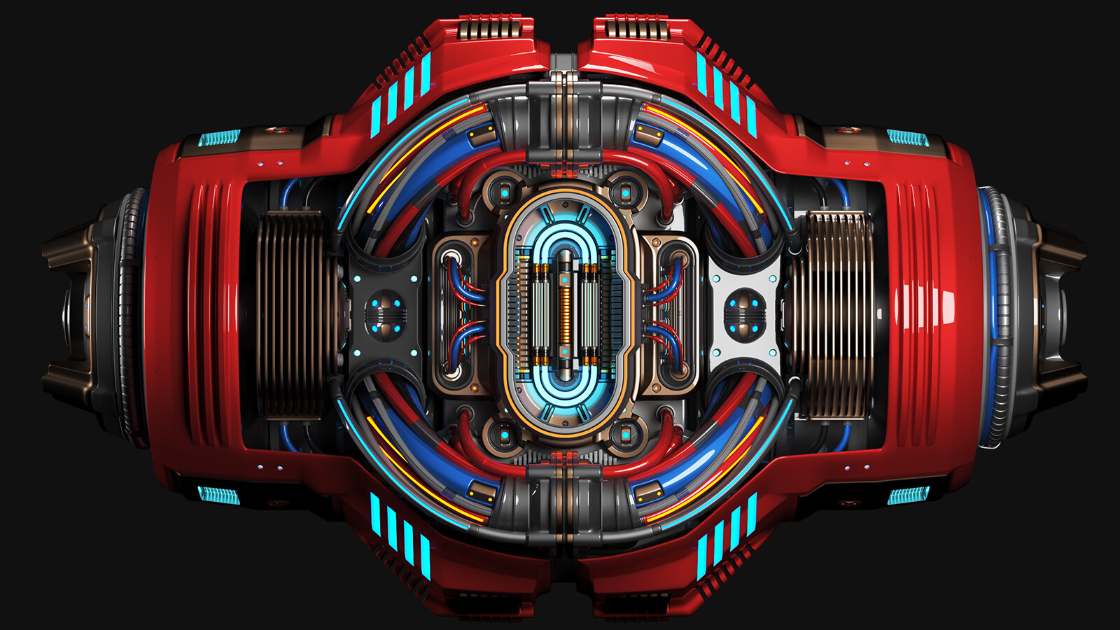 ArtStation - Sci Fi core c1 kitbash element