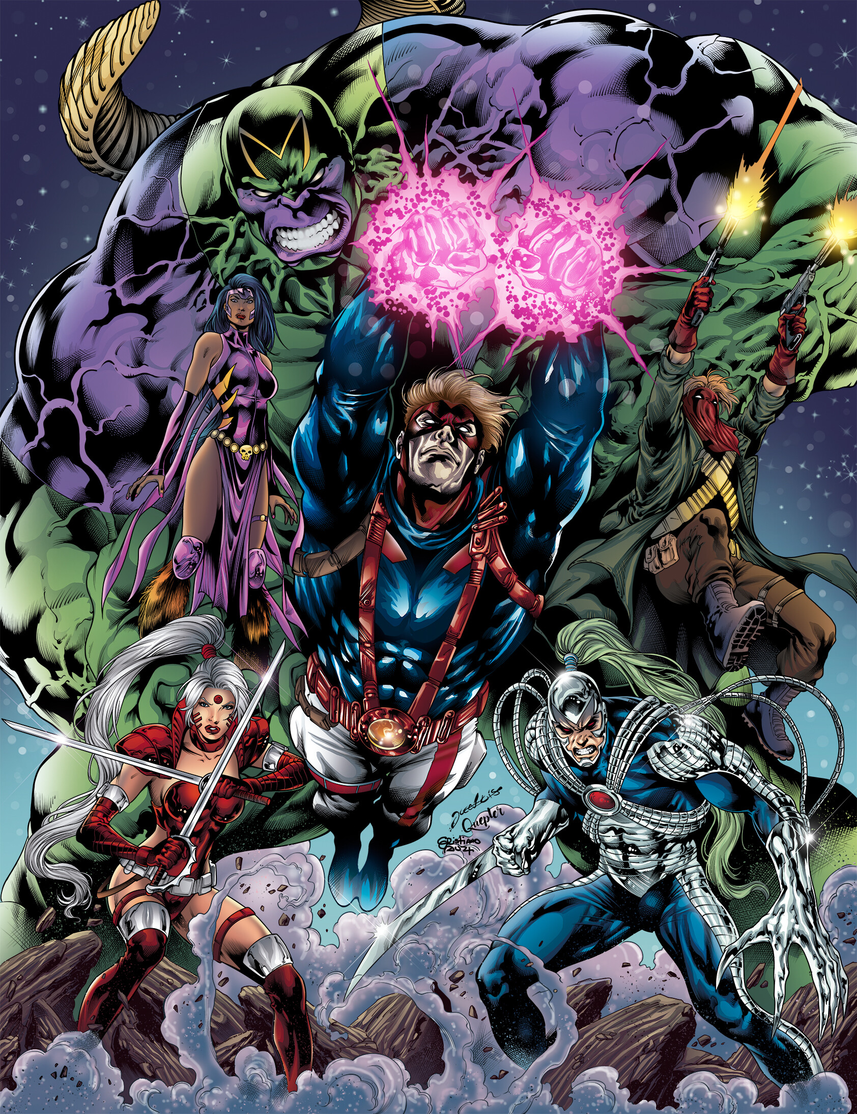 ArtStation - Wildcats Colors