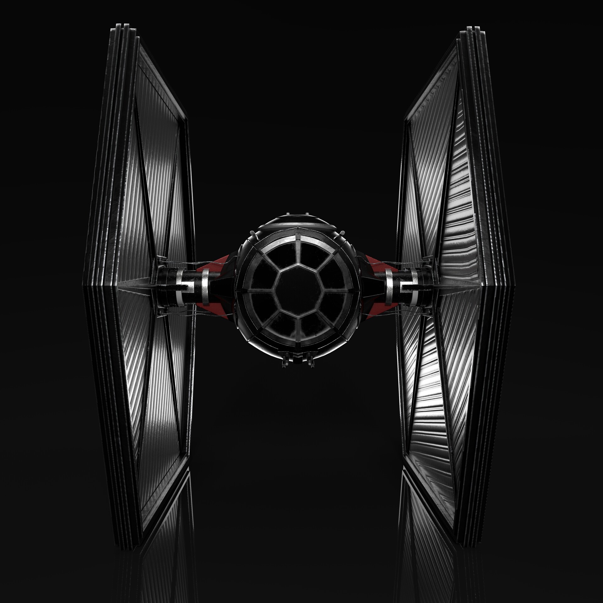 ArtStation - TIE fighter