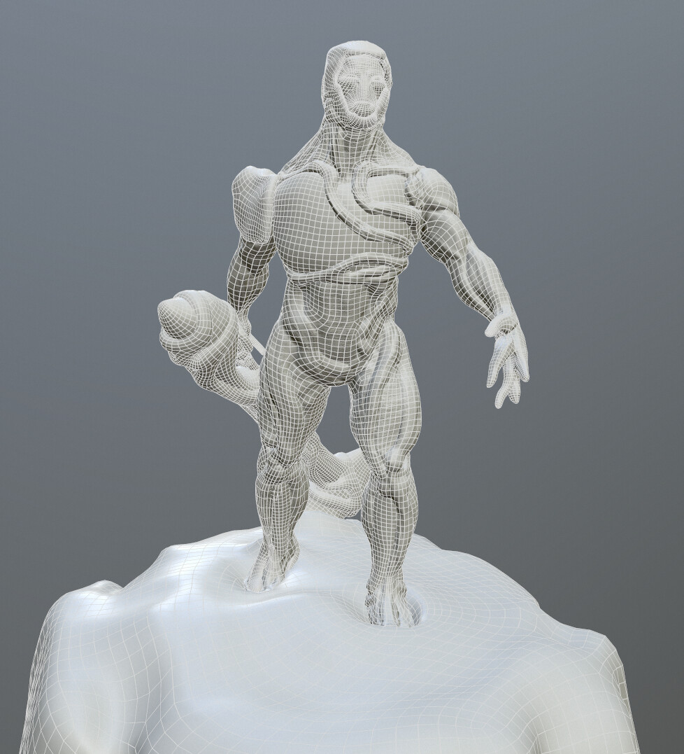Steve Davila - Snowy Birch Warrior