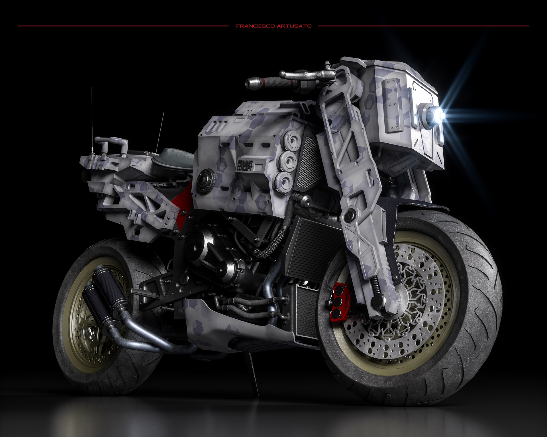 ArtStation - Motorcycle-Concept-2020