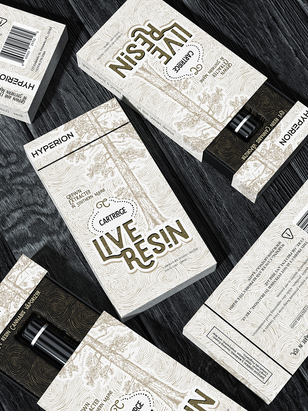 ArtStation - Label design & product visualisation(commercial work)