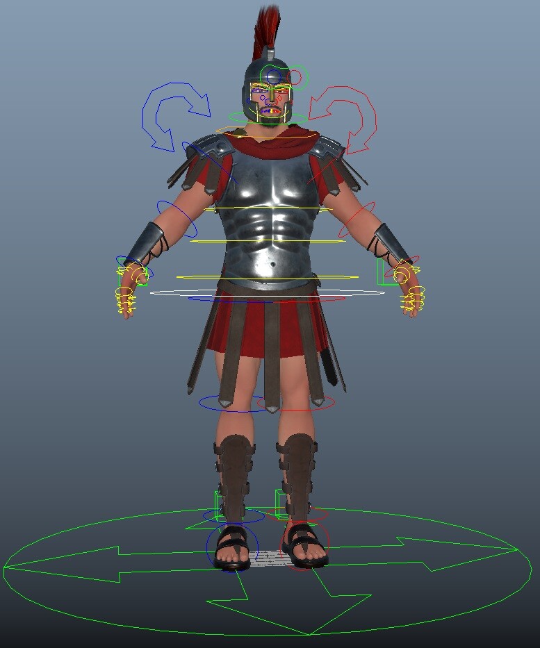 ArtStation - Pepsico Characters Riggs Vol2 - Freelance Work