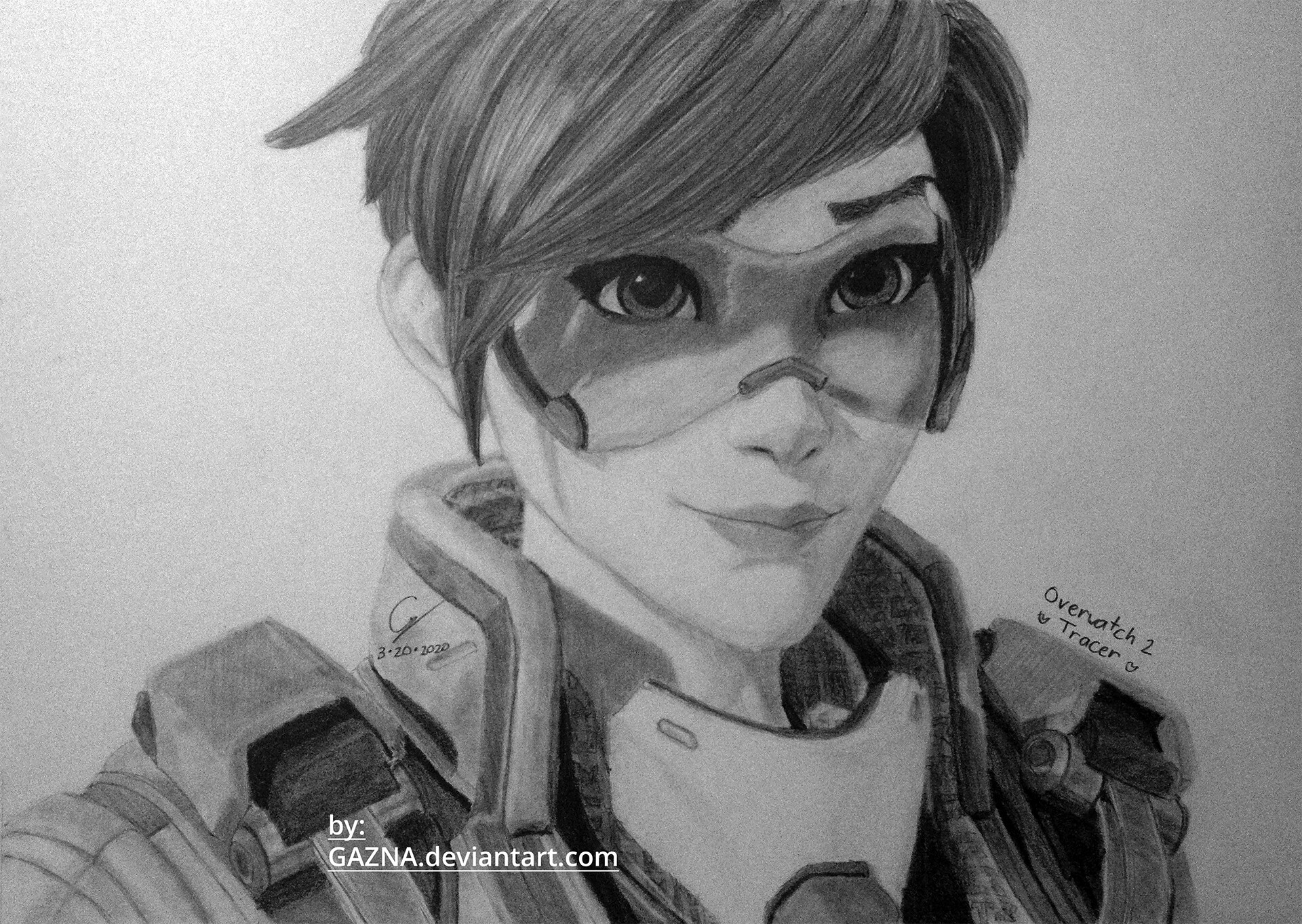 how to draw overwatch tracer