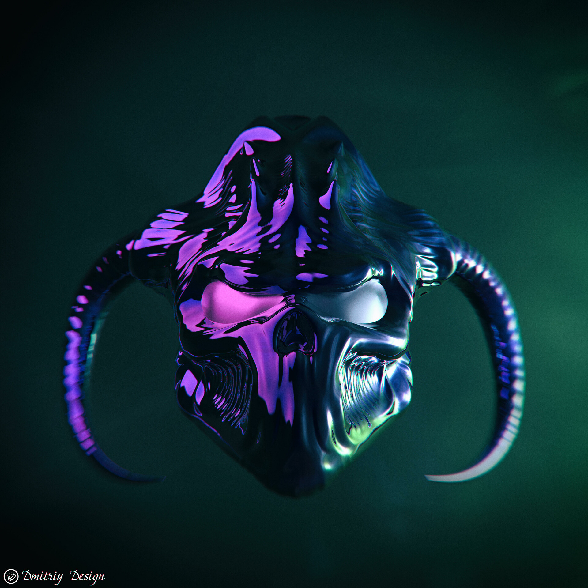 ArtStation - Predator mask