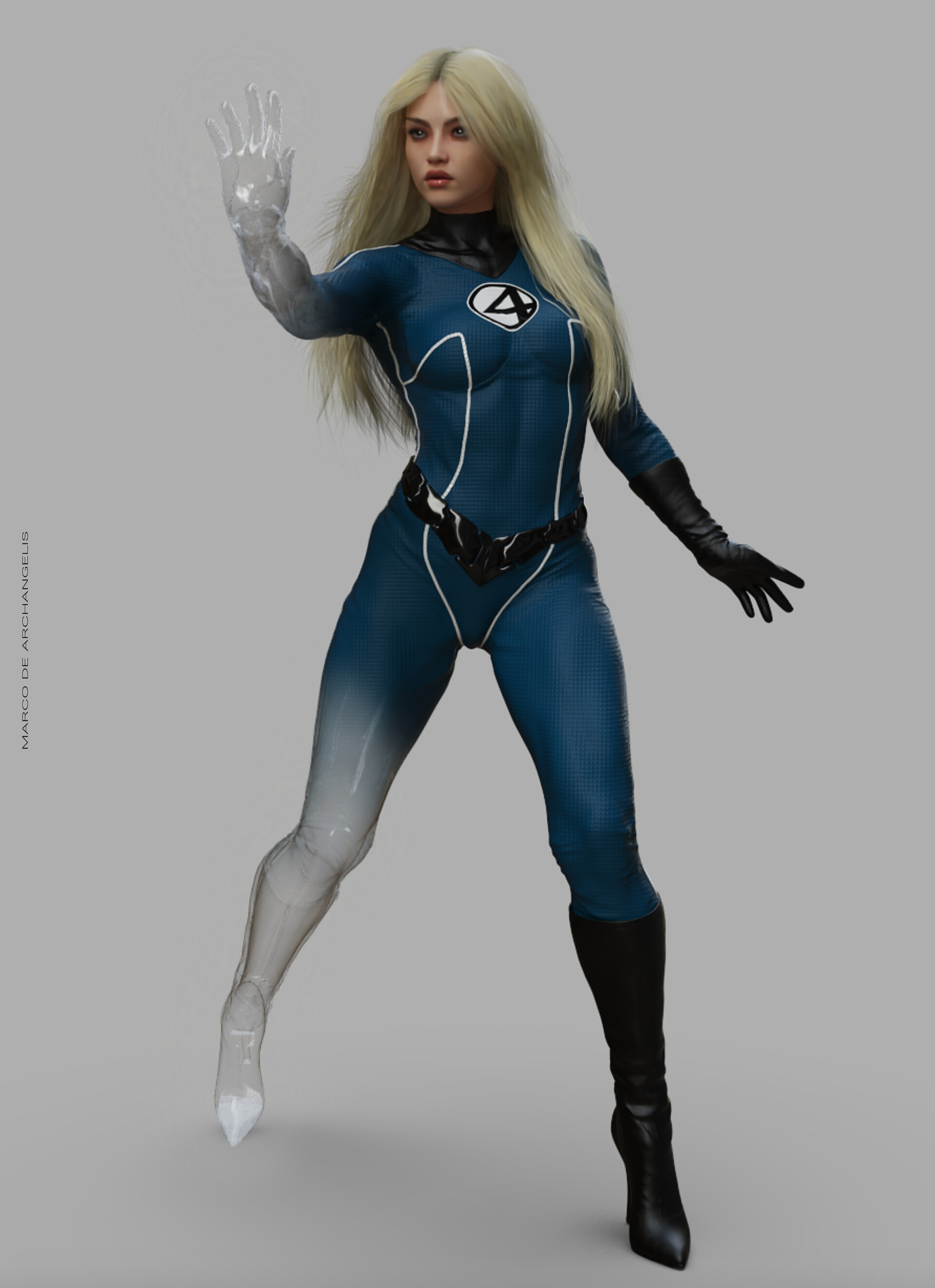 ArtStation - Susan Storm Invisible Woman