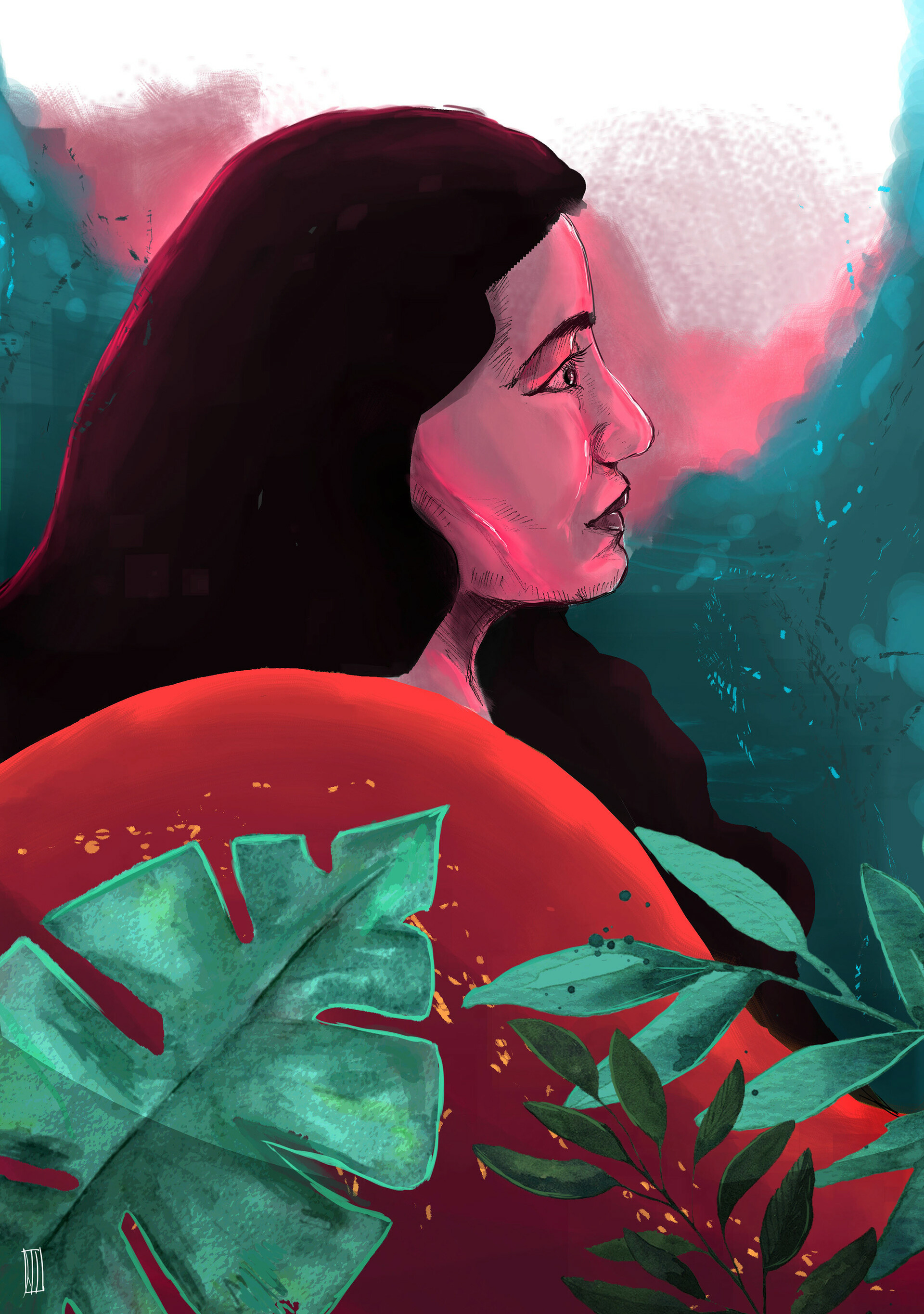 ArtStation - Painting: Eva