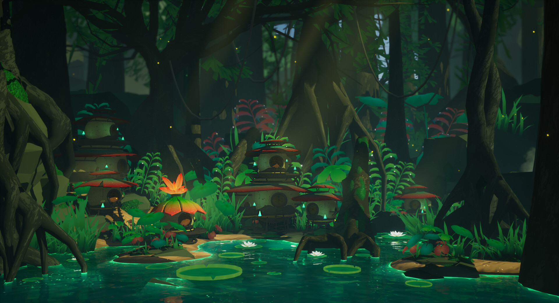 Sergio Martín Calvo - Swamp environment